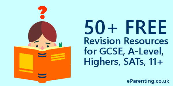 50+ Free Revision Resources for GCSE, A-Level, SATs and 11+ 2024
